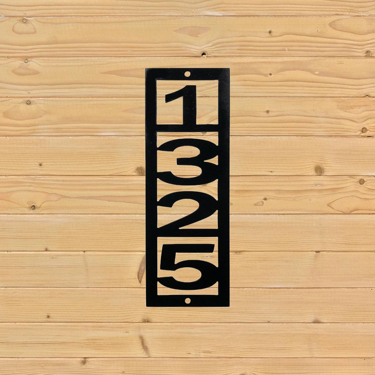 Customized Vertical House Address Numbers Sign, Made in USA – Pillars ...