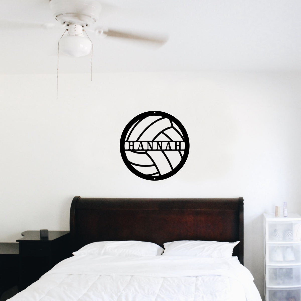 Customized Volleyball Name Sign, Personalized Nickname Sign, USA Made ...